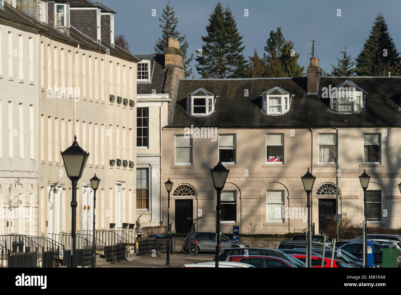 Georgian architecture in Perth, Scotland, UK Stock Photo - Alamy