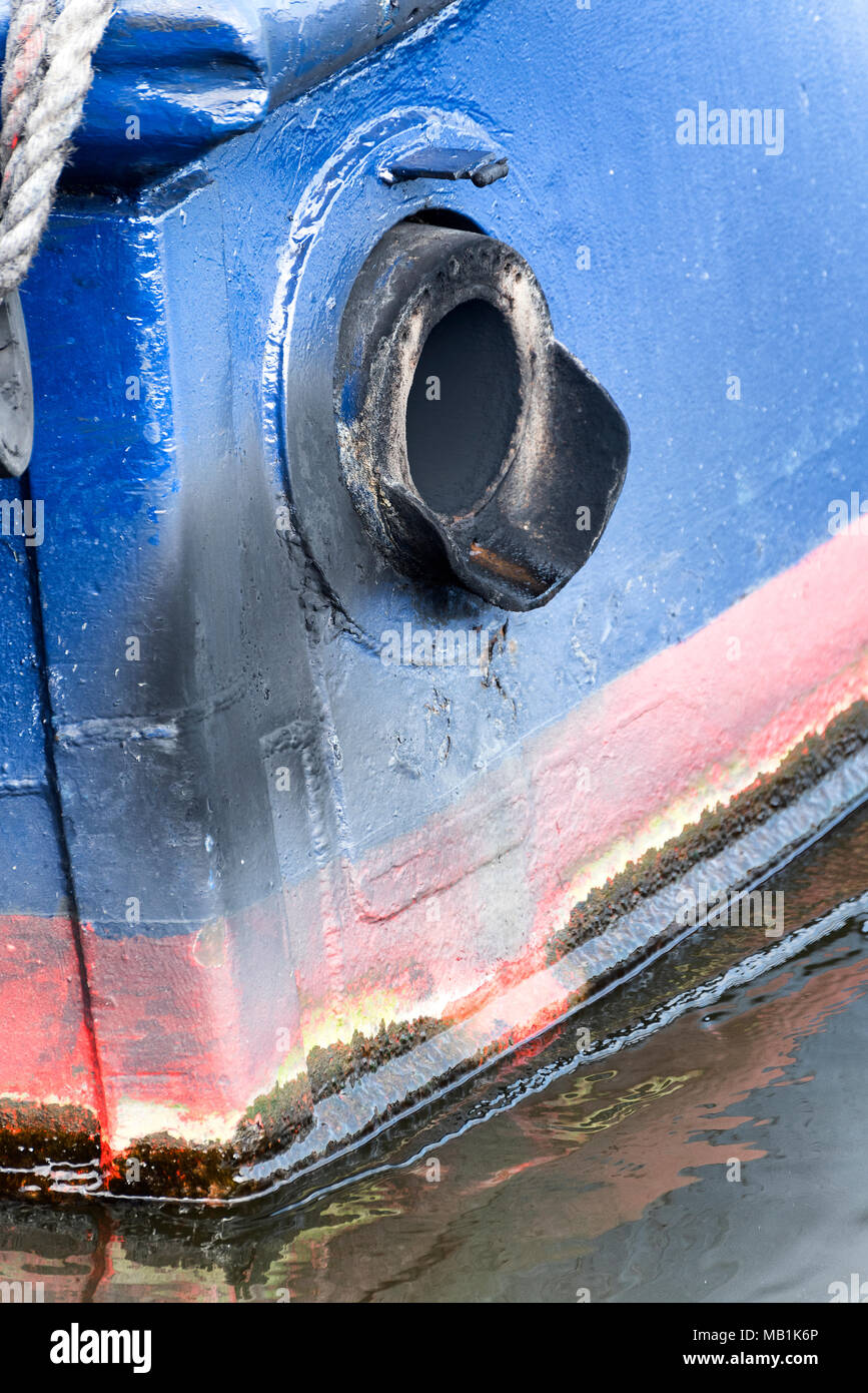 Ship diesel engine exhaust Stock Photo - Alamy