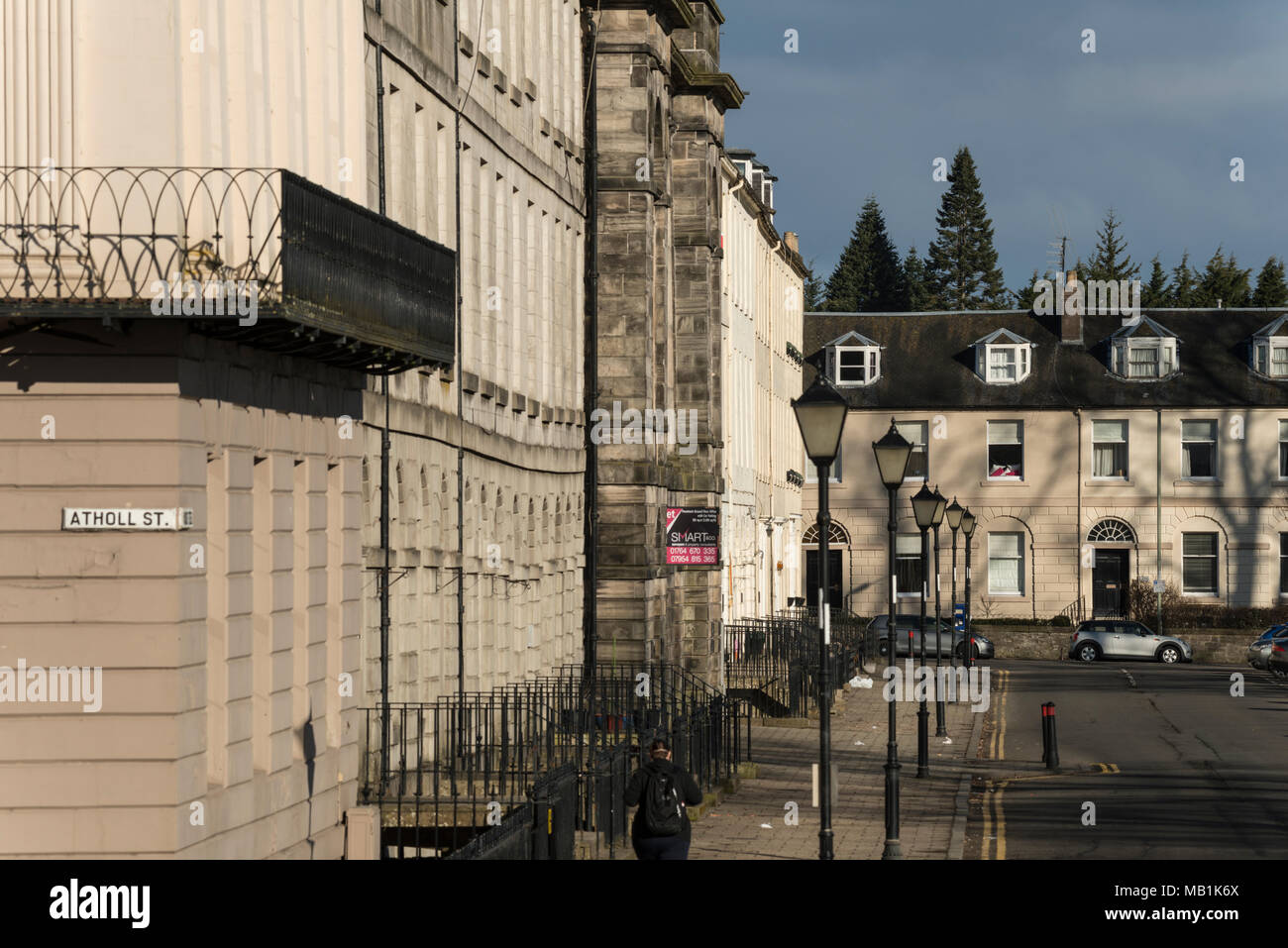 Georgian architecture in Perth, Scotland, UK Stock Photo - Alamy