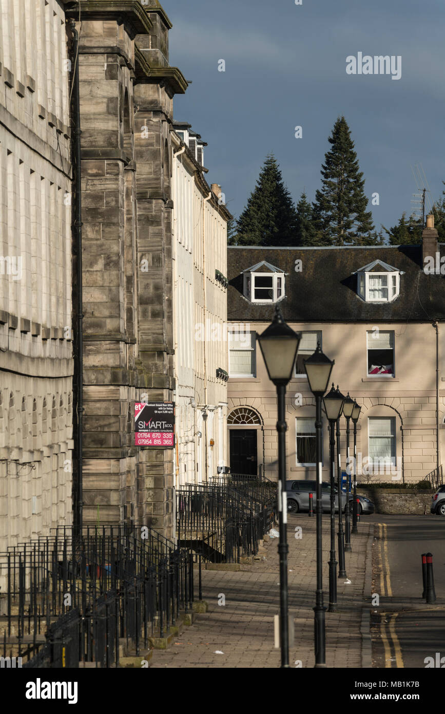 Georgian architecture in Perth, Scotland, UK Stock Photo - Alamy