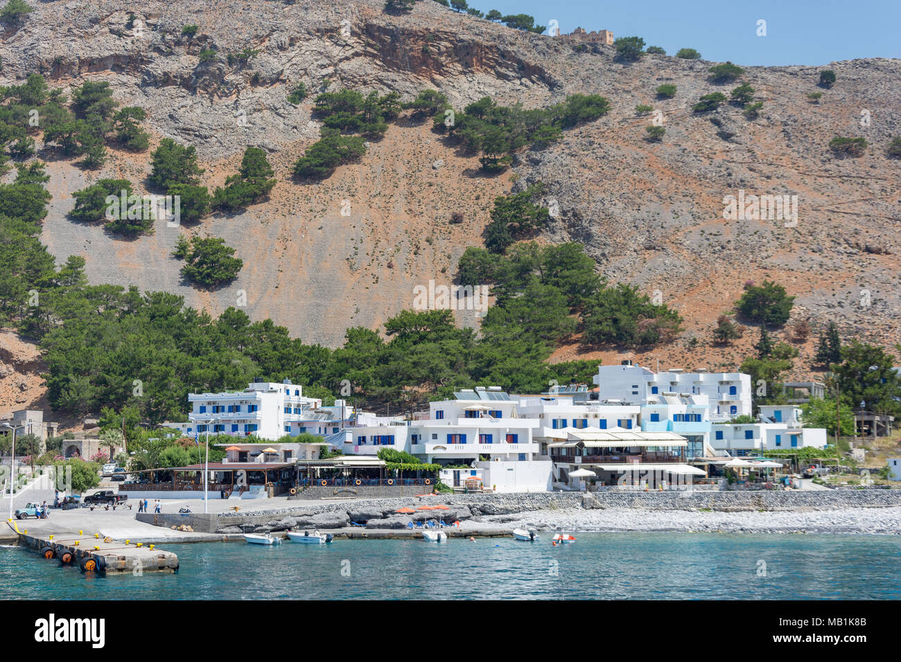 Agia roumeli crete hi-res stock photography and images - Alamy