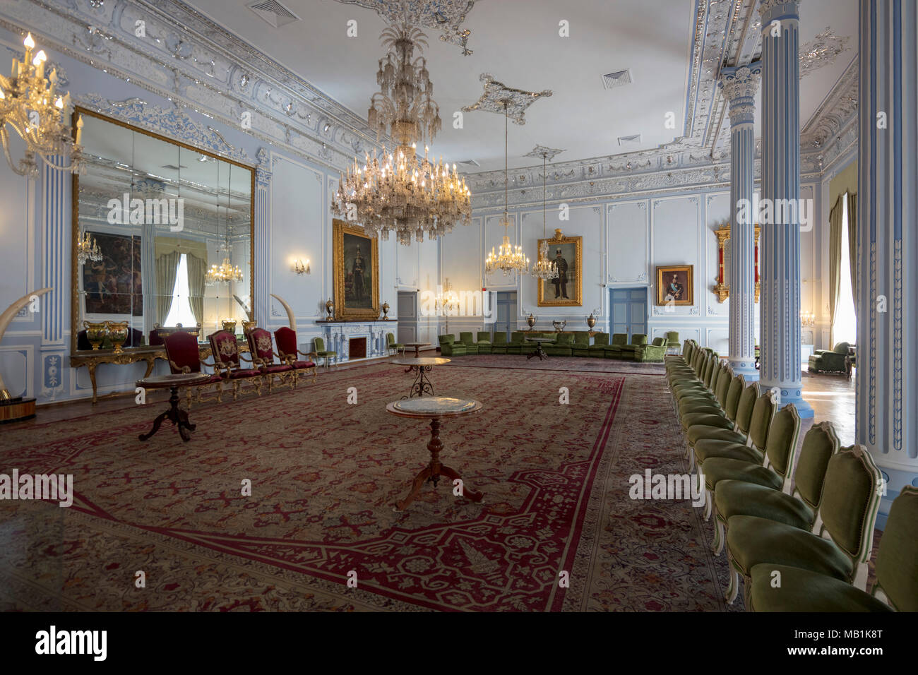 European style room, the Golestan Palace, Tehran, Iran Stock Photo - Alamy