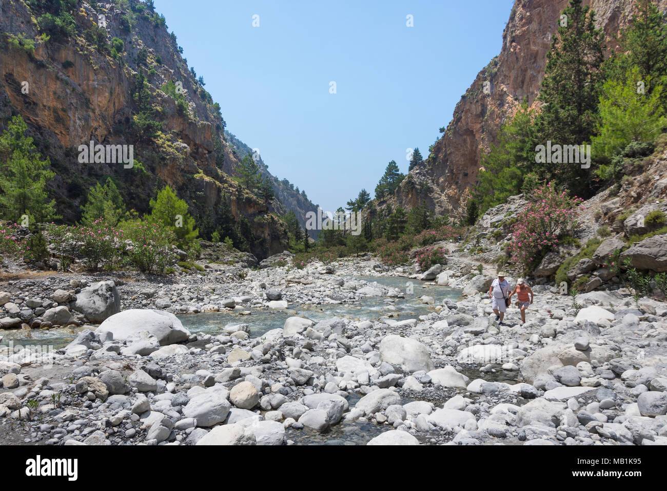 Samaria gorge crete hi-res stock photography and images - Alamy