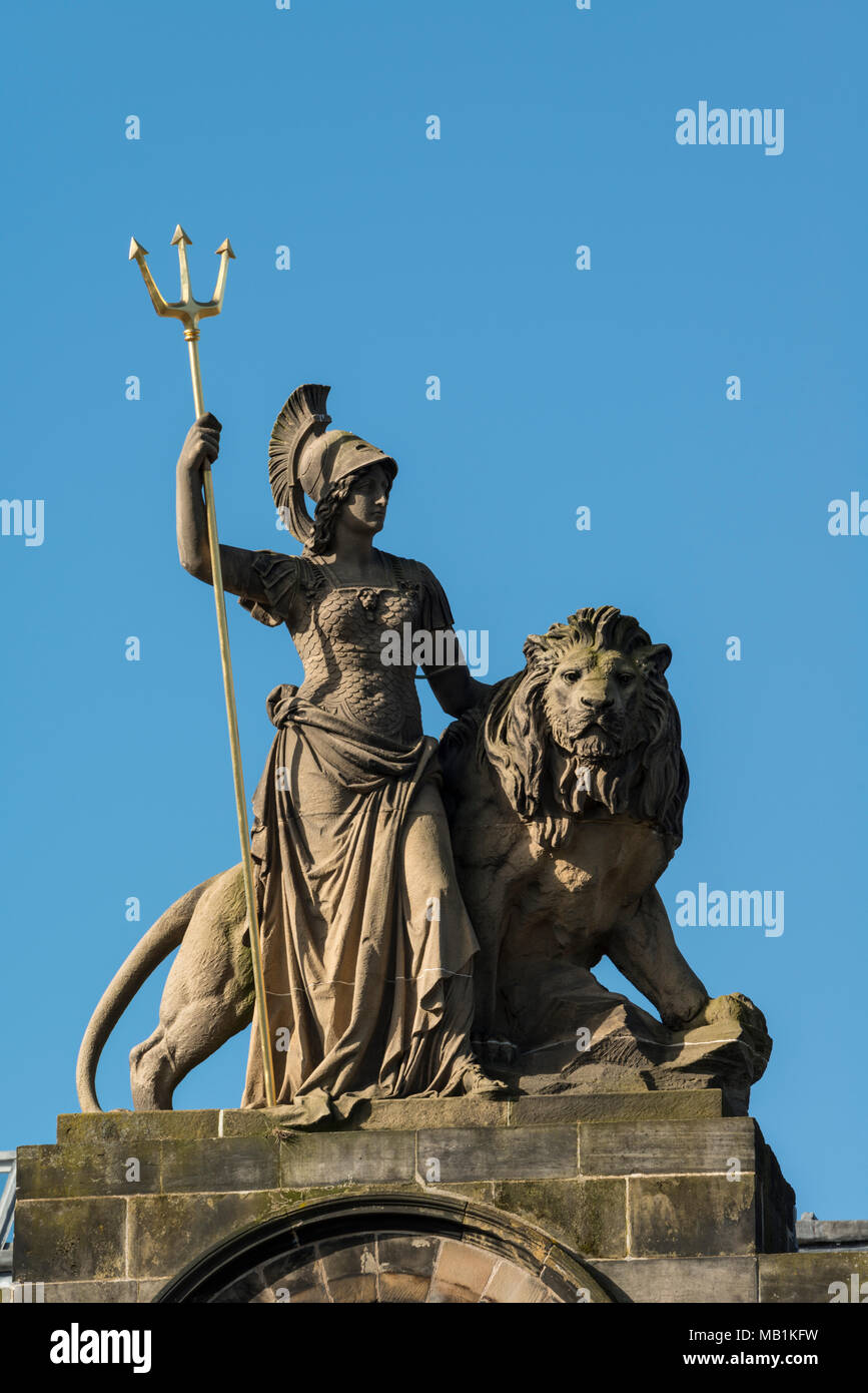 Britannia Sculpture Stock Photos & Britannia Sculpture Stock Images - Alamy
