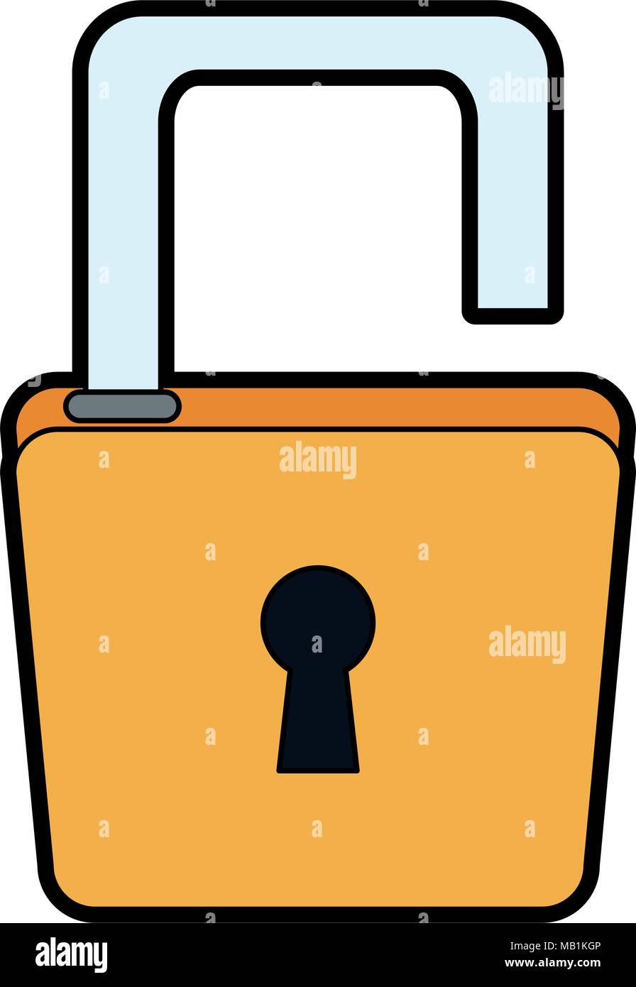 Padlock security symbol Stock Vector Image & Art - Alamy