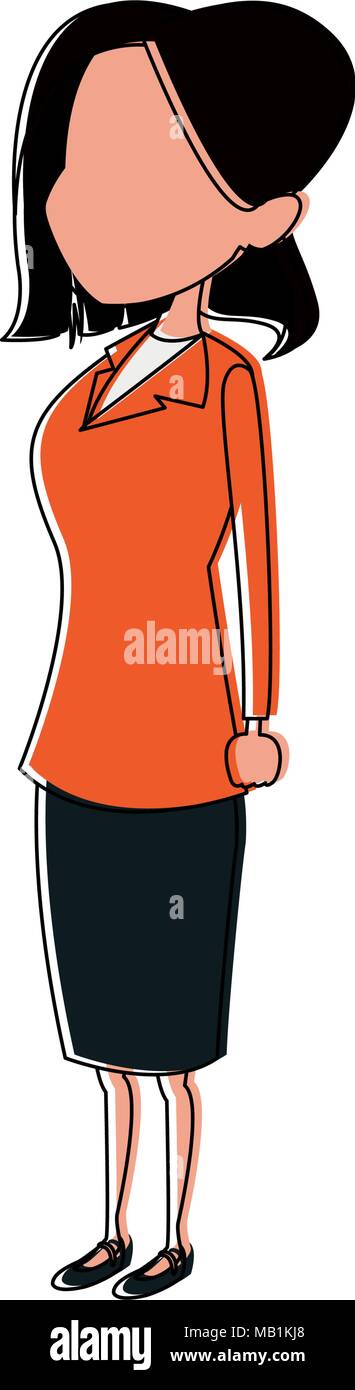 Executive woman cartoon Stock Vector Image & Art - Alamy