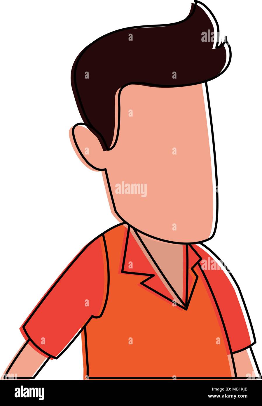 Man cartoon isolated Stock Vector Image & Art - Alamy