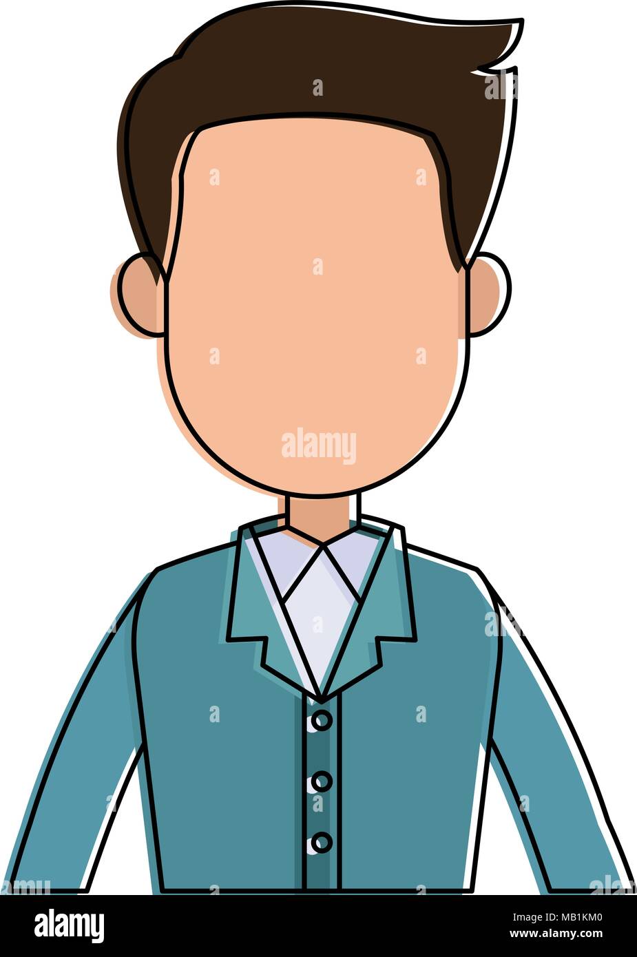 Man cartoon isolated Stock Vector Image & Art - Alamy