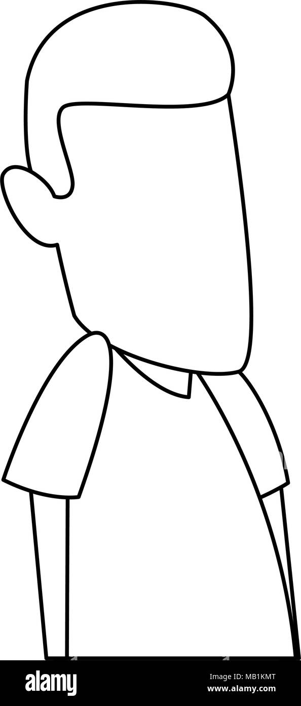 Man cartoon isolated Stock Vector Image & Art - Alamy