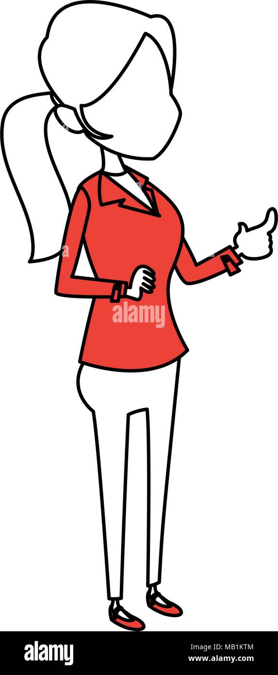 Executive woman cartoon Stock Vector Image & Art - Alamy