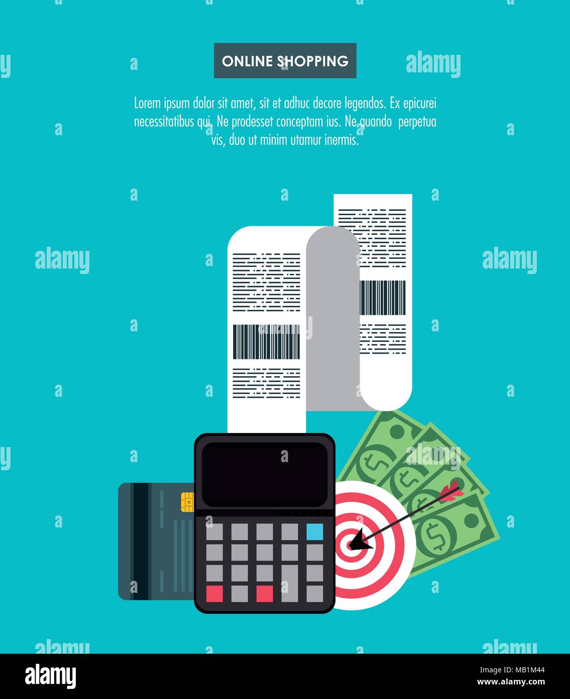 Online shopping infographic Stock Vector Image & Art - Alamy