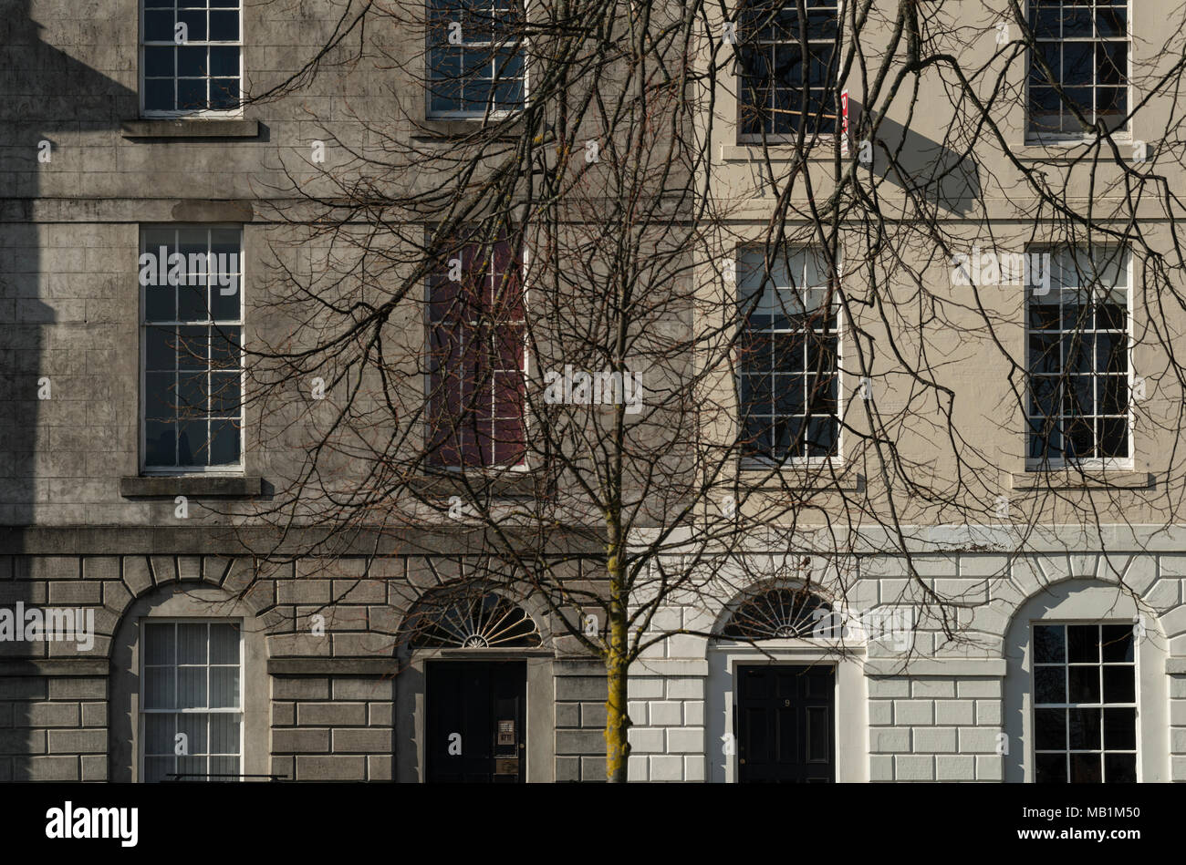 The facade of Rose Terrace is a fine example of Scottish Georgian ...