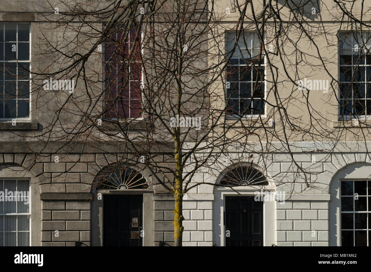 The facade of Rose Terrace is a fine example of Scottish Georgian ...