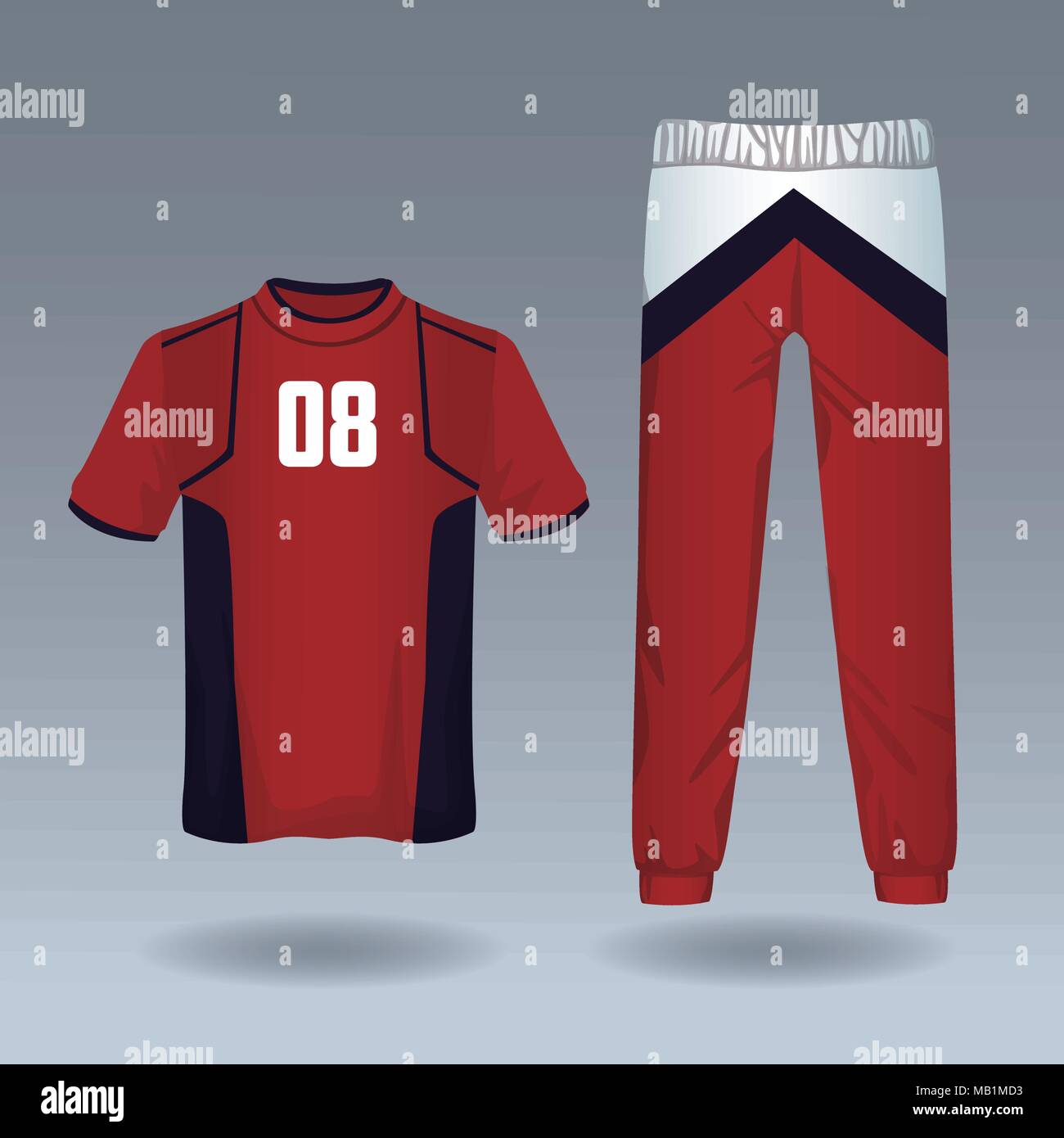 Male sport wear Stock Vector Image & Art - Alamy