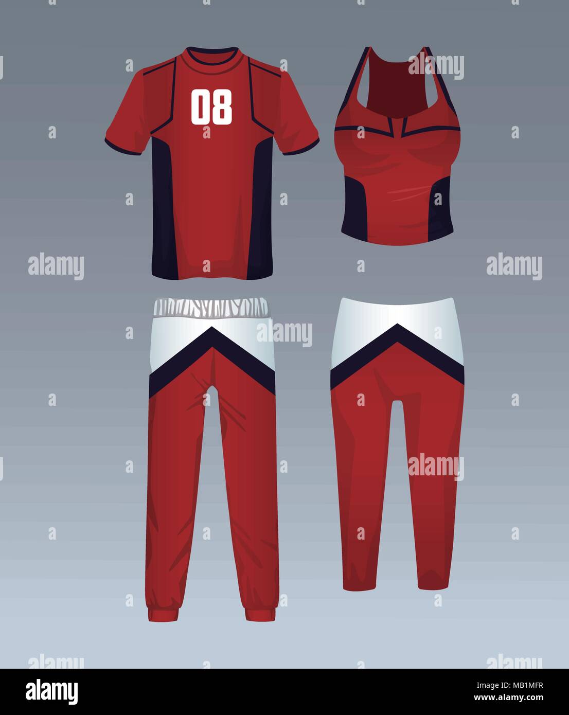 Urban male athletes Stock Vector Images - Alamy