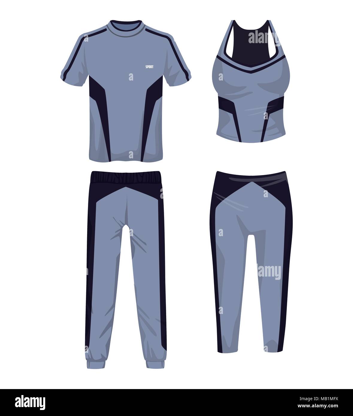 Sporty mens fashion Stock Vector Images - Alamy