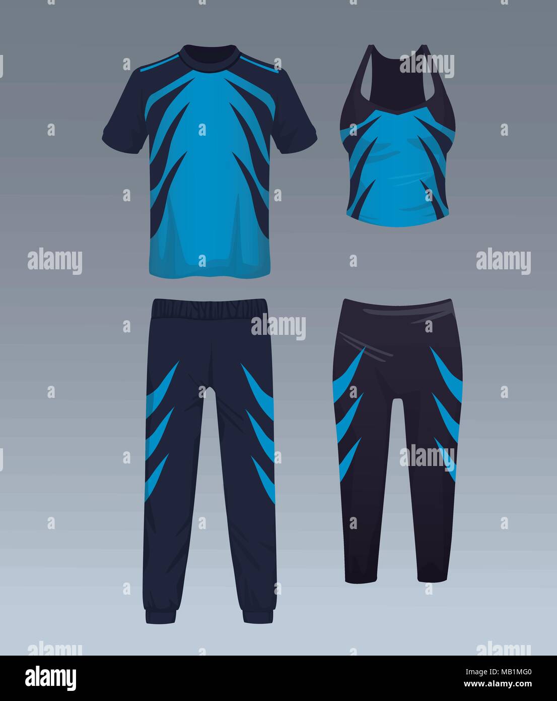 Sport wear for athletes Stock Vector Image & Art - Alamy