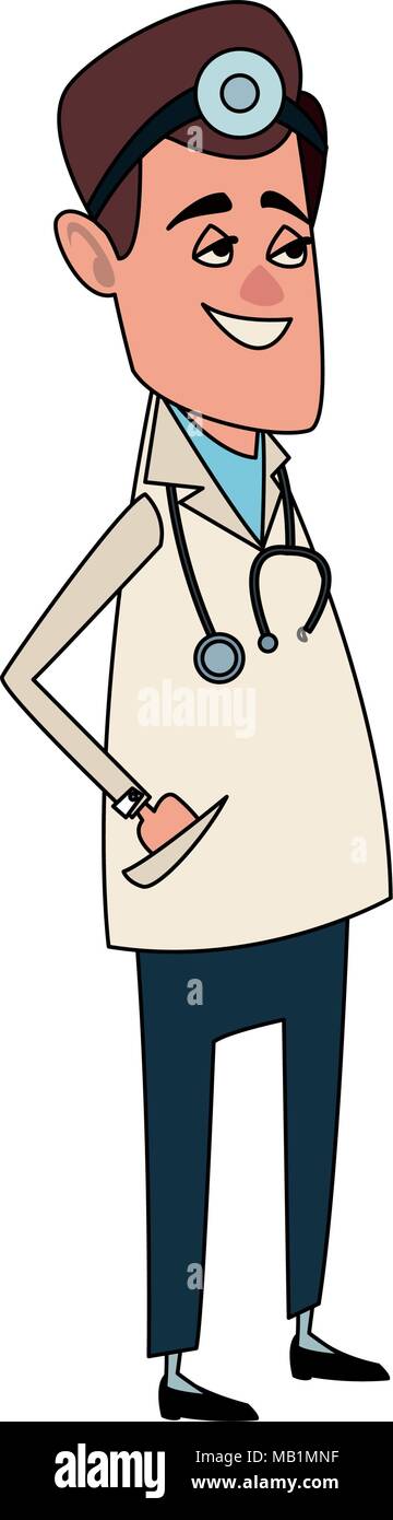 Doctor male cartoon Stock Vector Image & Art - Alamy