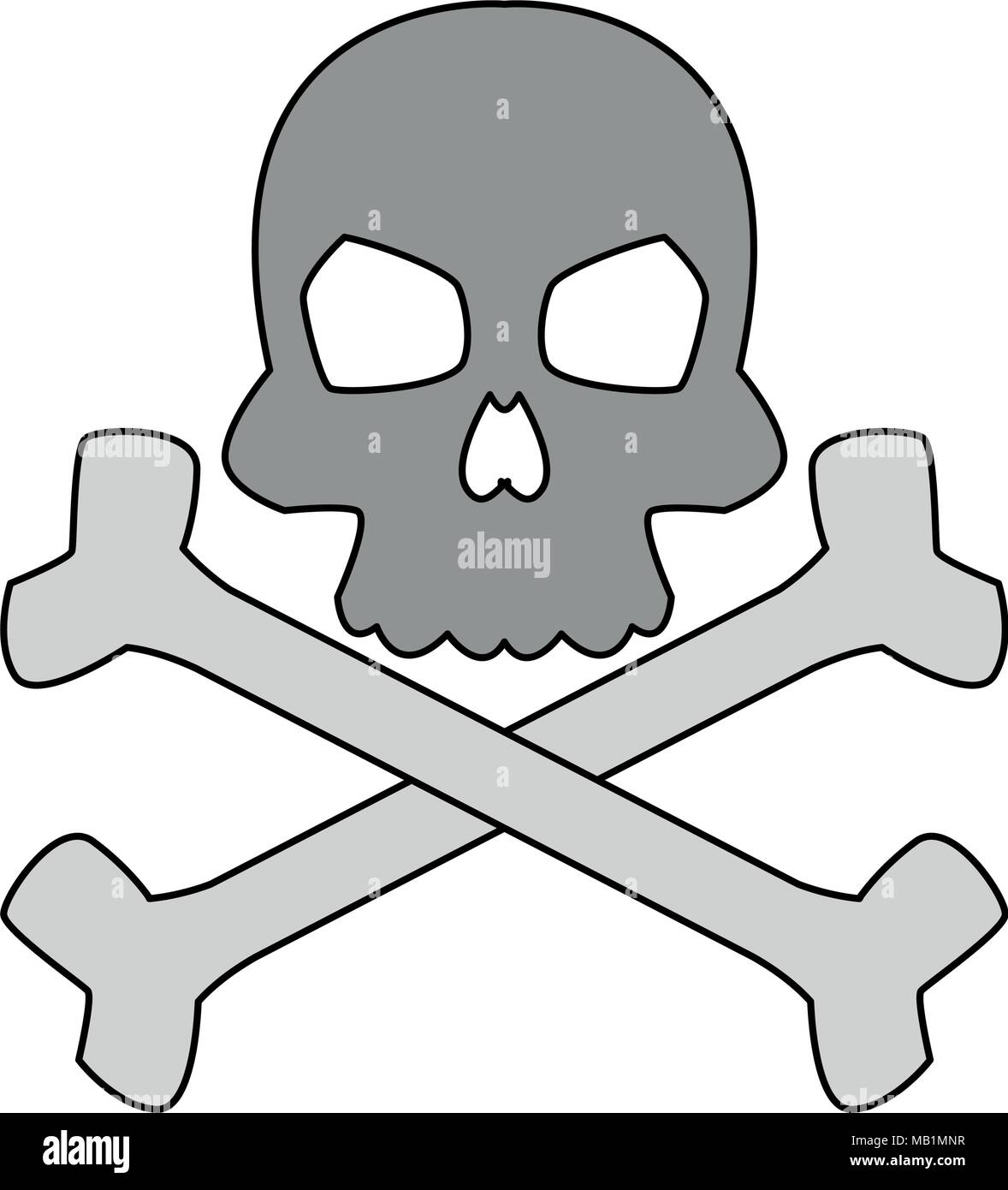 Skull Cross Bones Tattoo High Resolution Stock Photography and Images ...