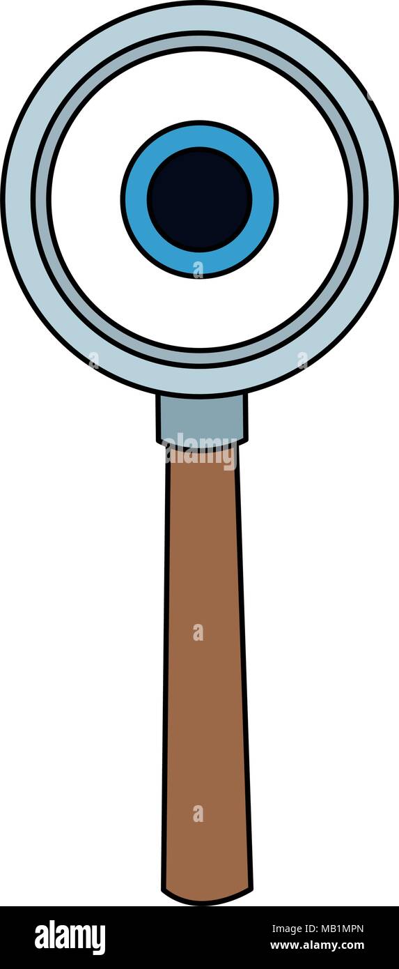 Magnifying glass and eye Stock Vector Image & Art - Alamy