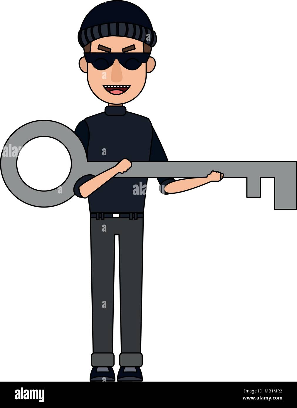 Key cartoon hi-res stock photography and images - Alamy