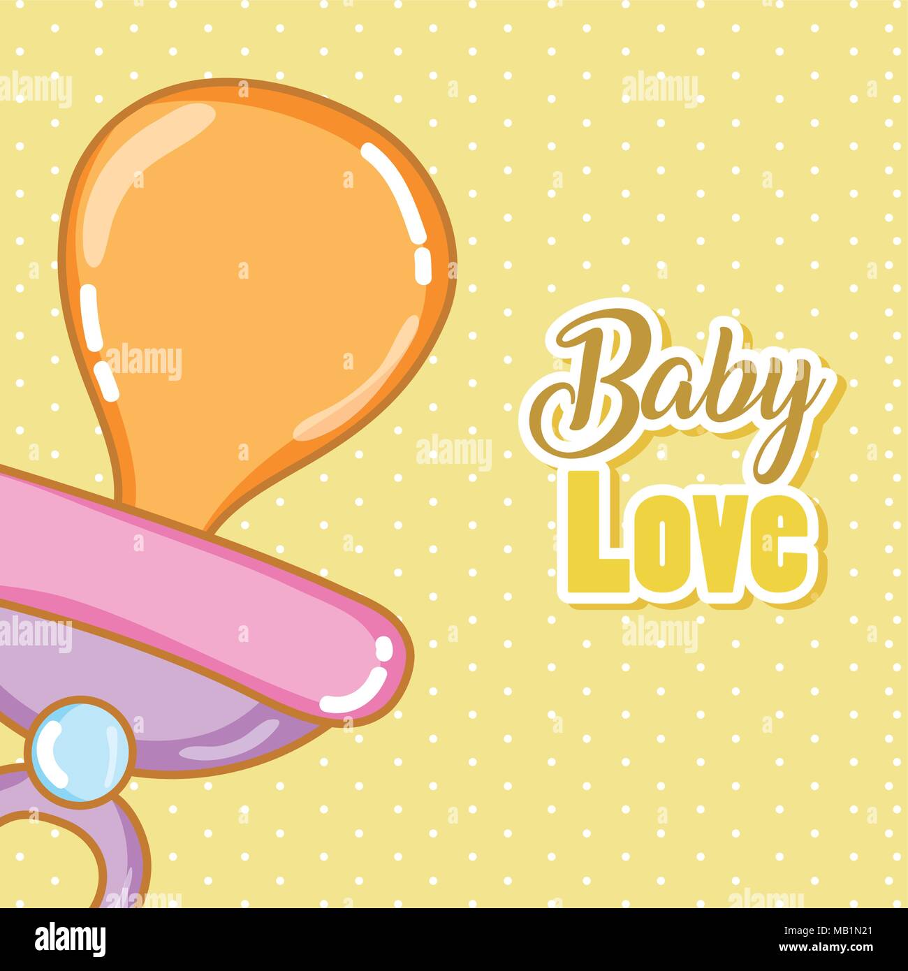Baby love card cartoons Stock Vector Image & Art - Alamy