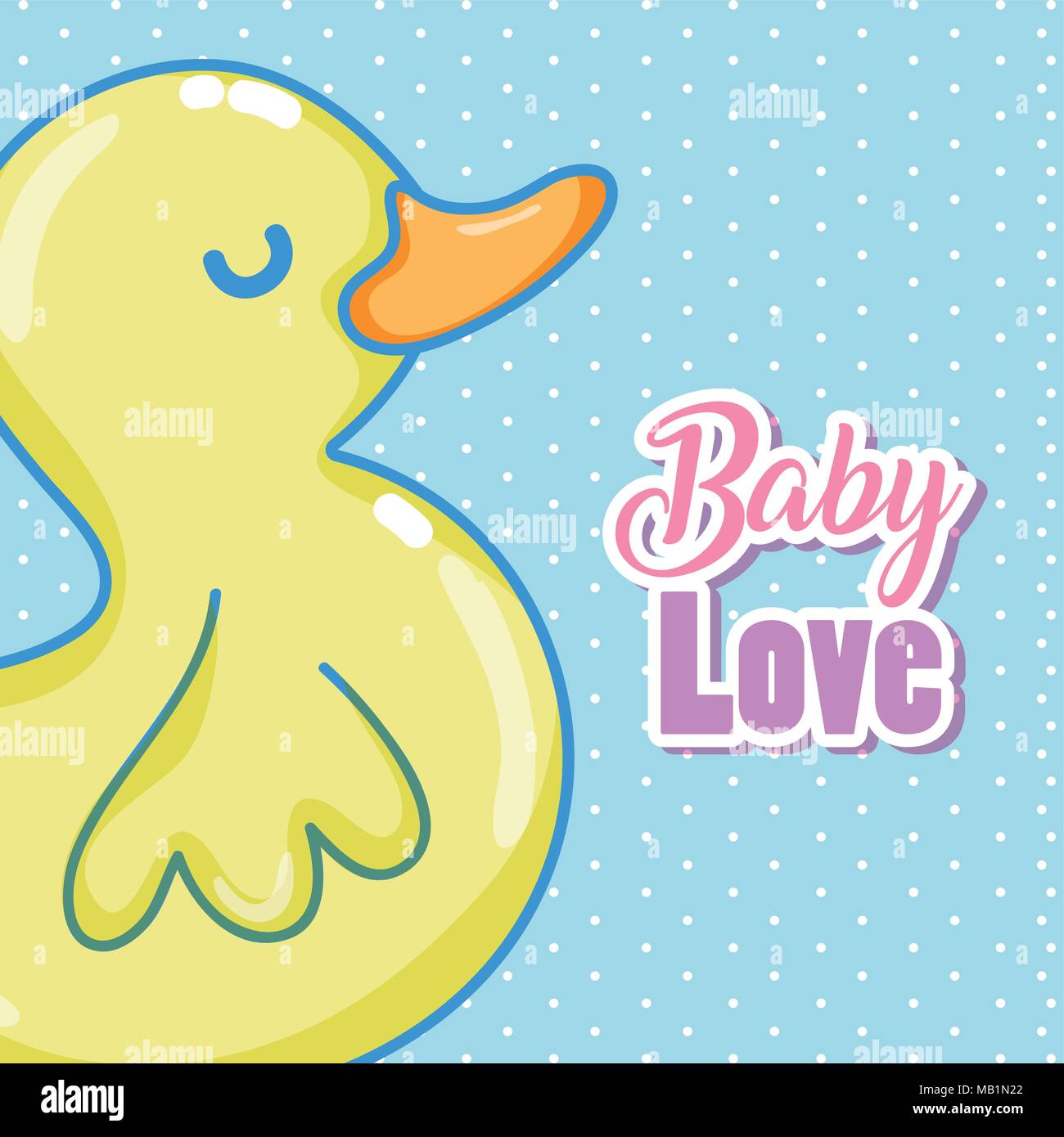 Baby love card cartoons Stock Vector Image & Art - Alamy