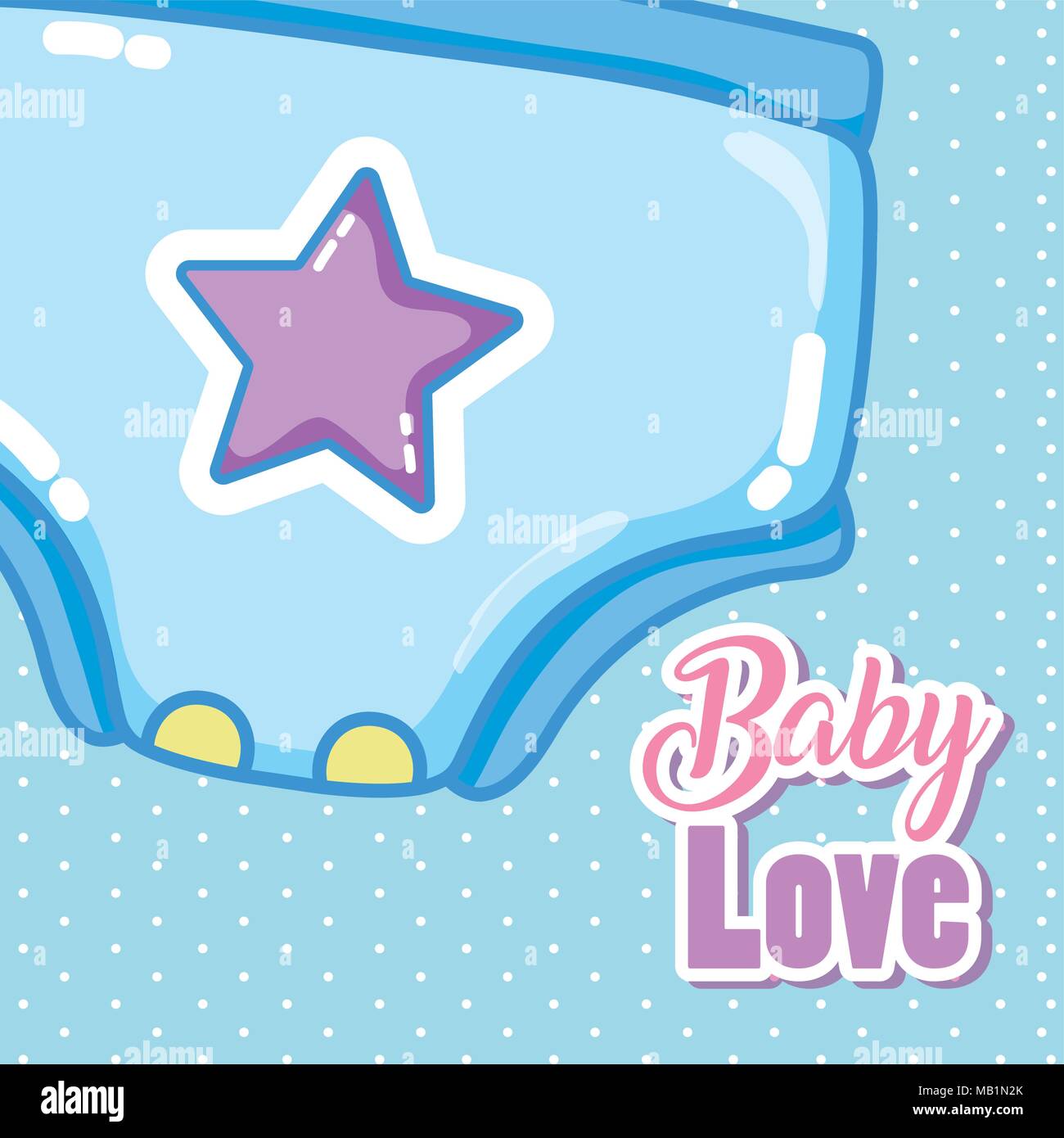 Baby love card cartoons Stock Vector Image & Art - Alamy
