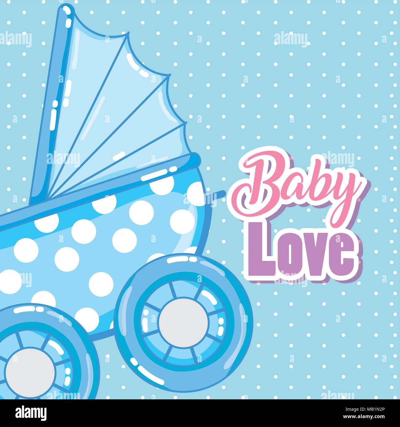 Vintage baby pram Stock Vector Images - Alamy