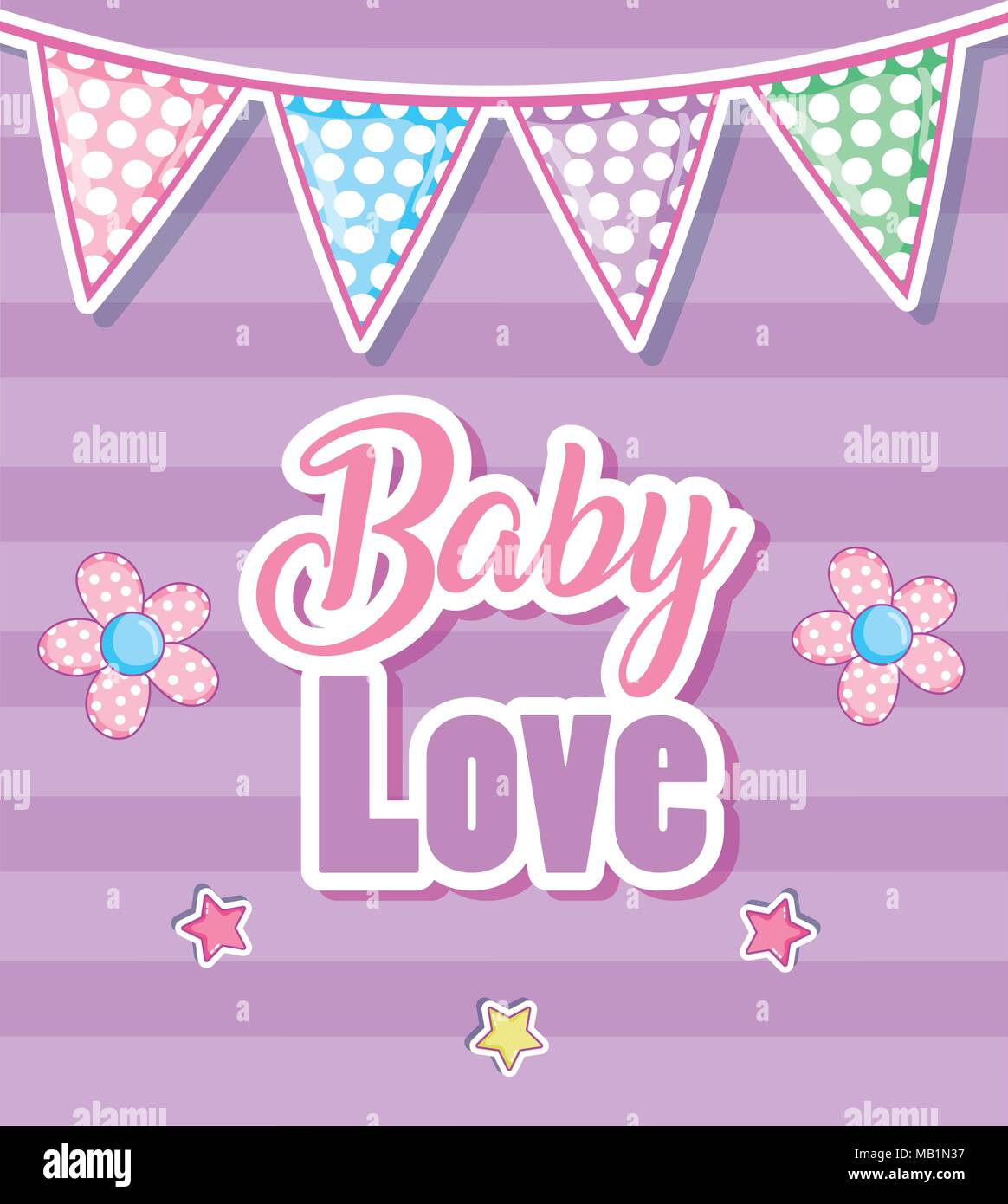 Baby love card cartoons Stock Vector Image & Art - Alamy