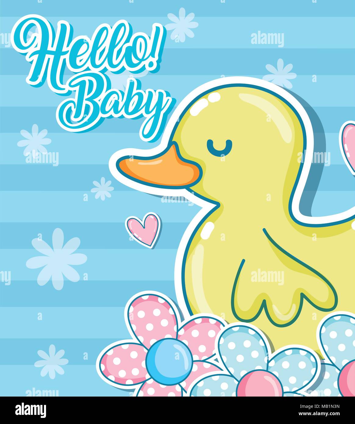 Baby shower cartoons card Stock Vector Image & Art - Alamy