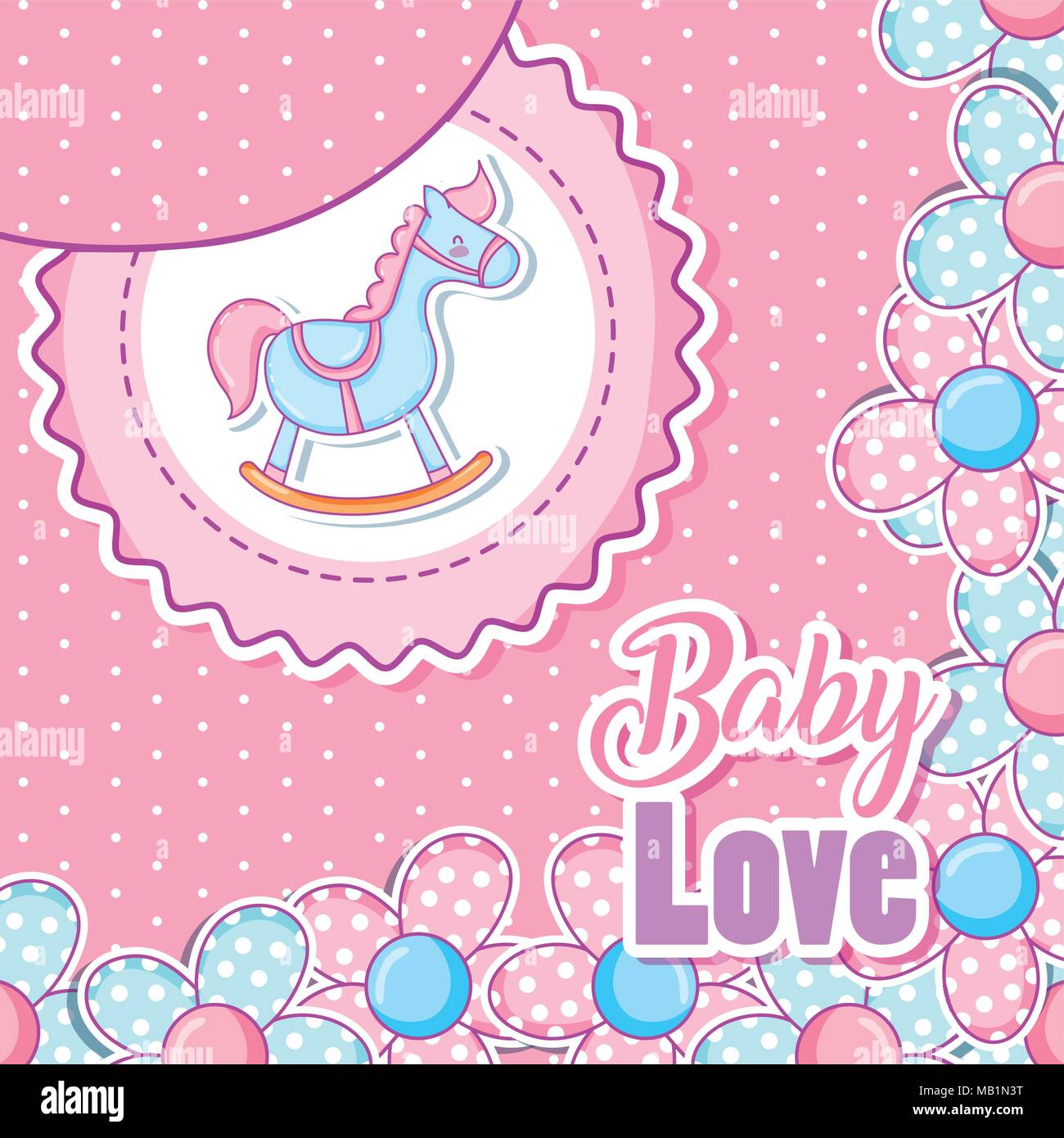 Baby love card cartoons Stock Vector Image & Art - Alamy