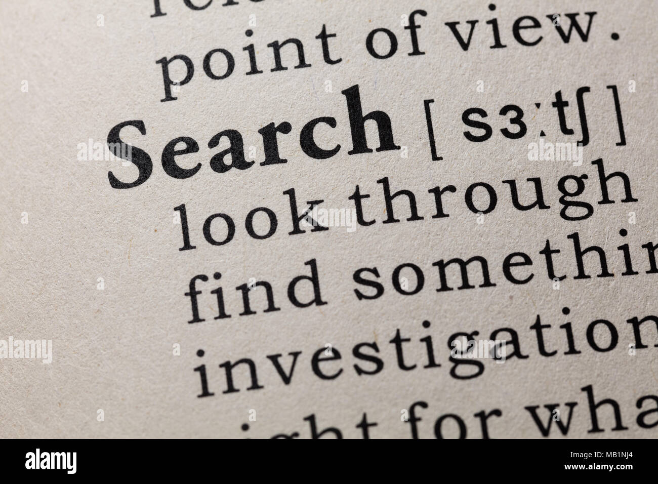 Fake Dictionary, Dictionary definition of the word search. including ...