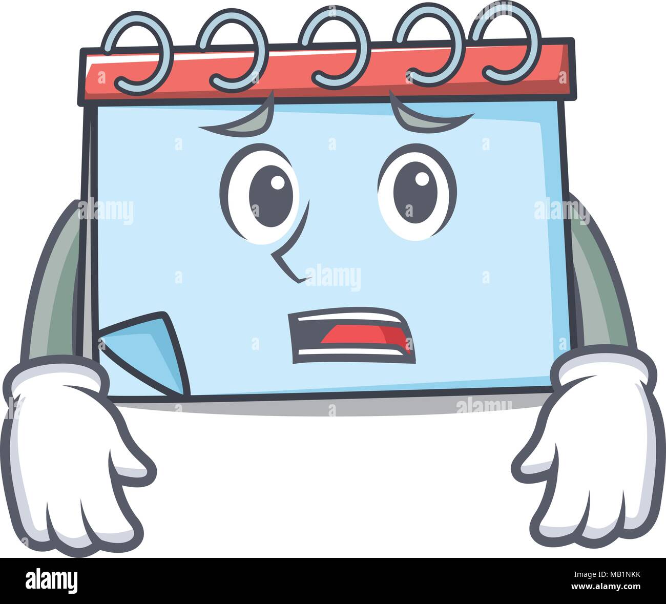 Waiting afraid Stock Vector Images - Alamy