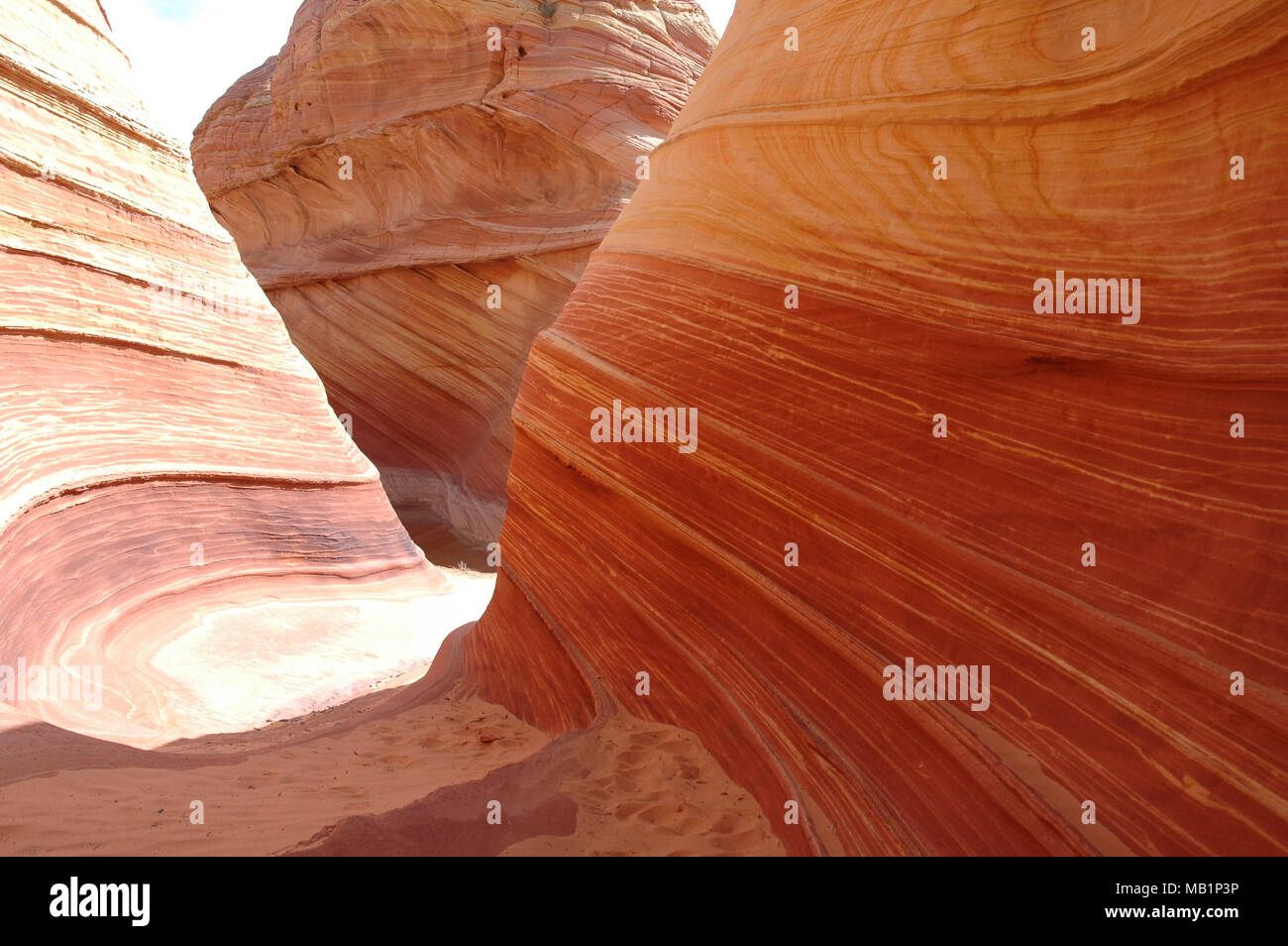 The Wave is a famous landmark known for it’s undulating shape and ...