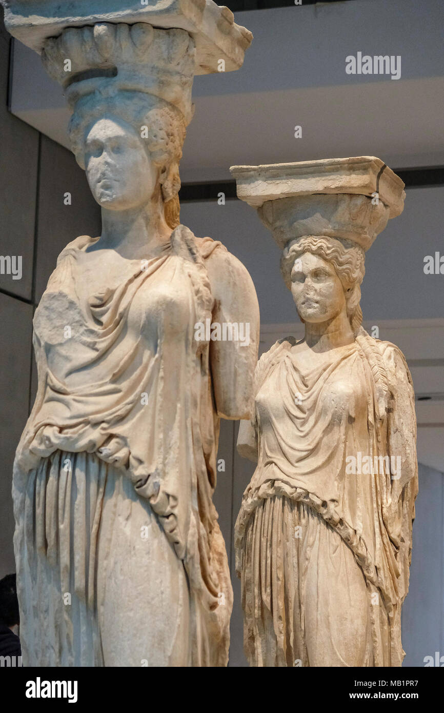 Athens, Greece - December 28, 2017: Interior View of the New Acropolis ...