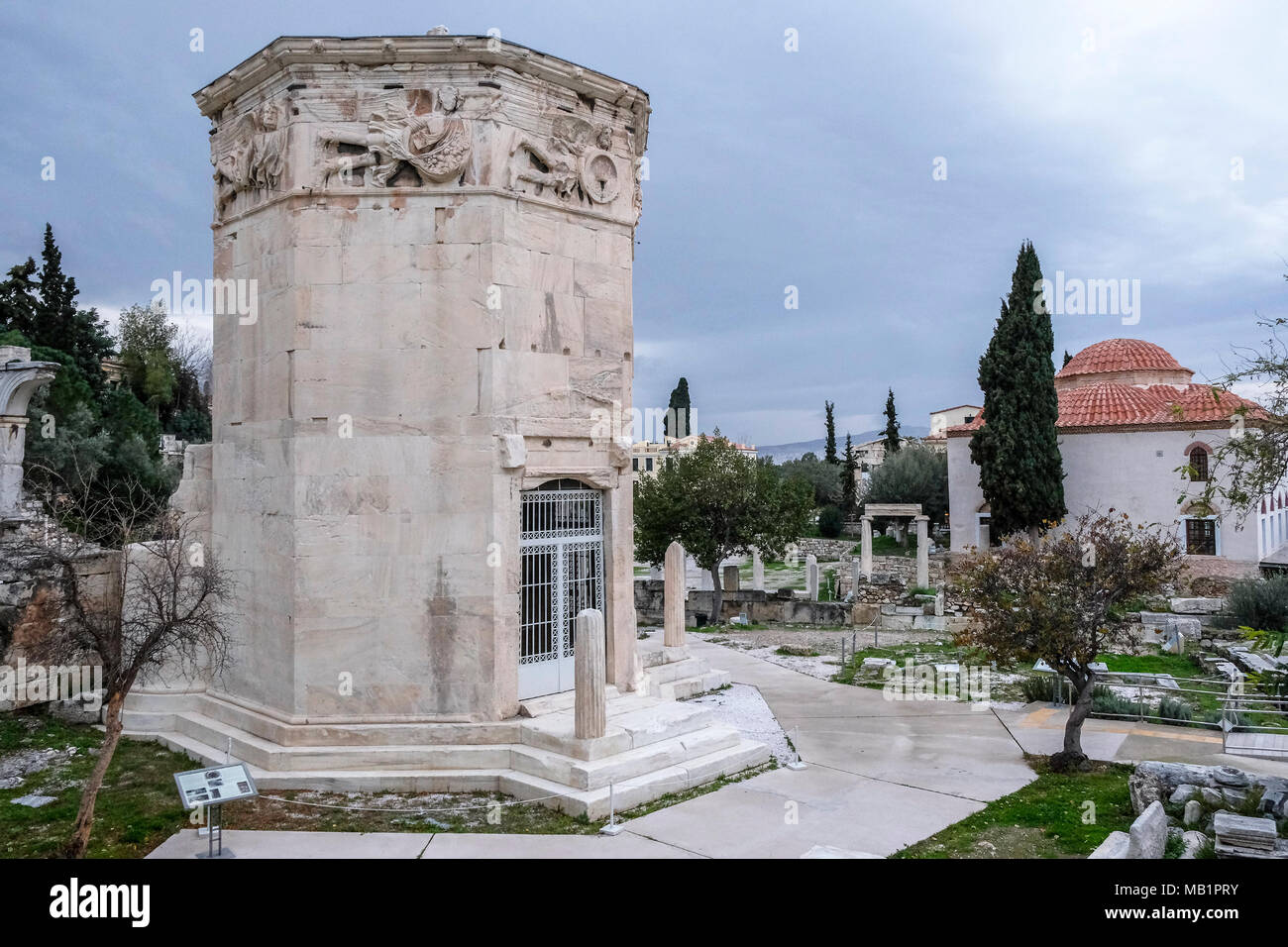 Clock tower greece hi-res stock photography and images - Alamy