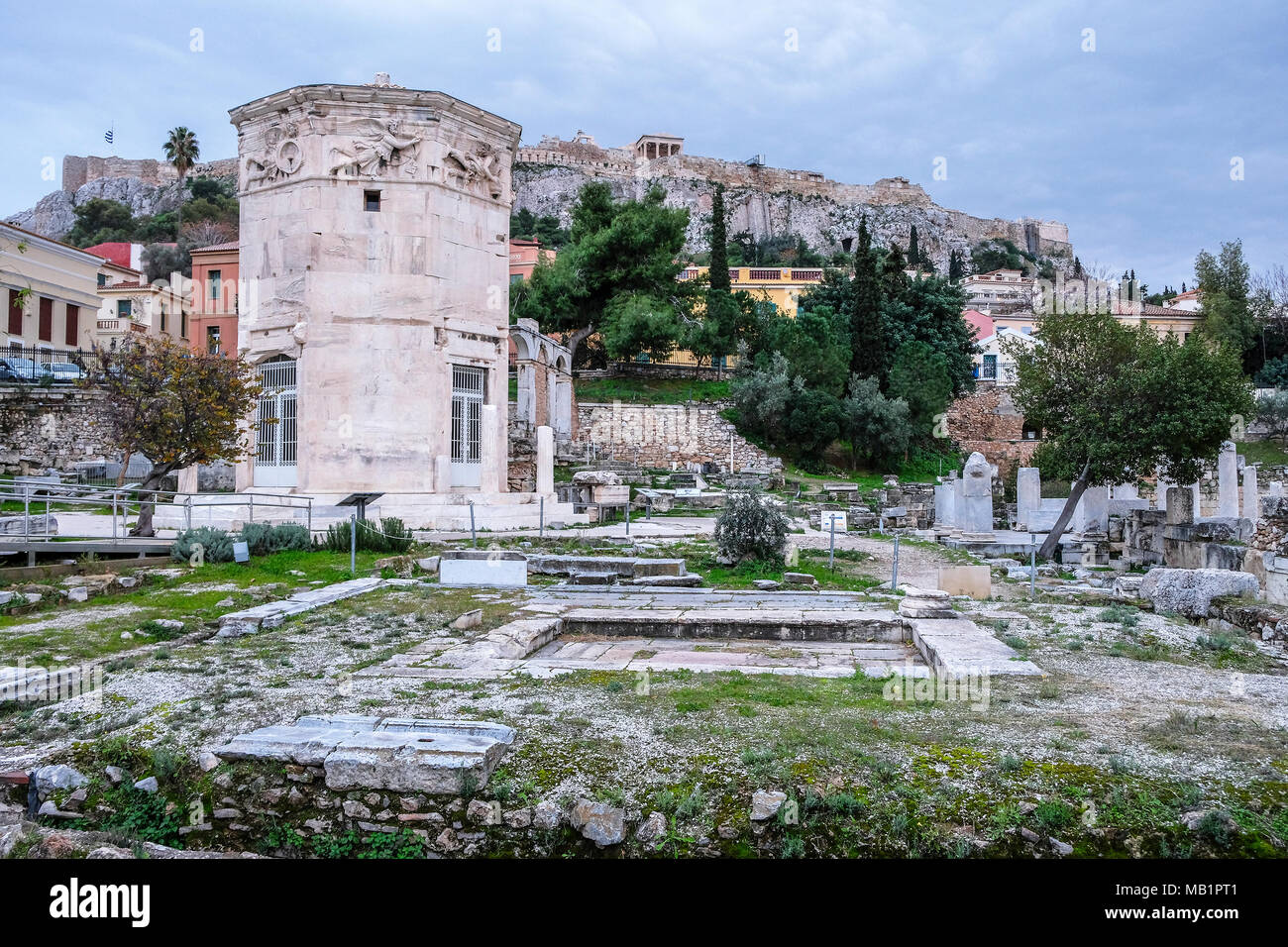 Clock tower greece hi-res stock photography and images - Alamy