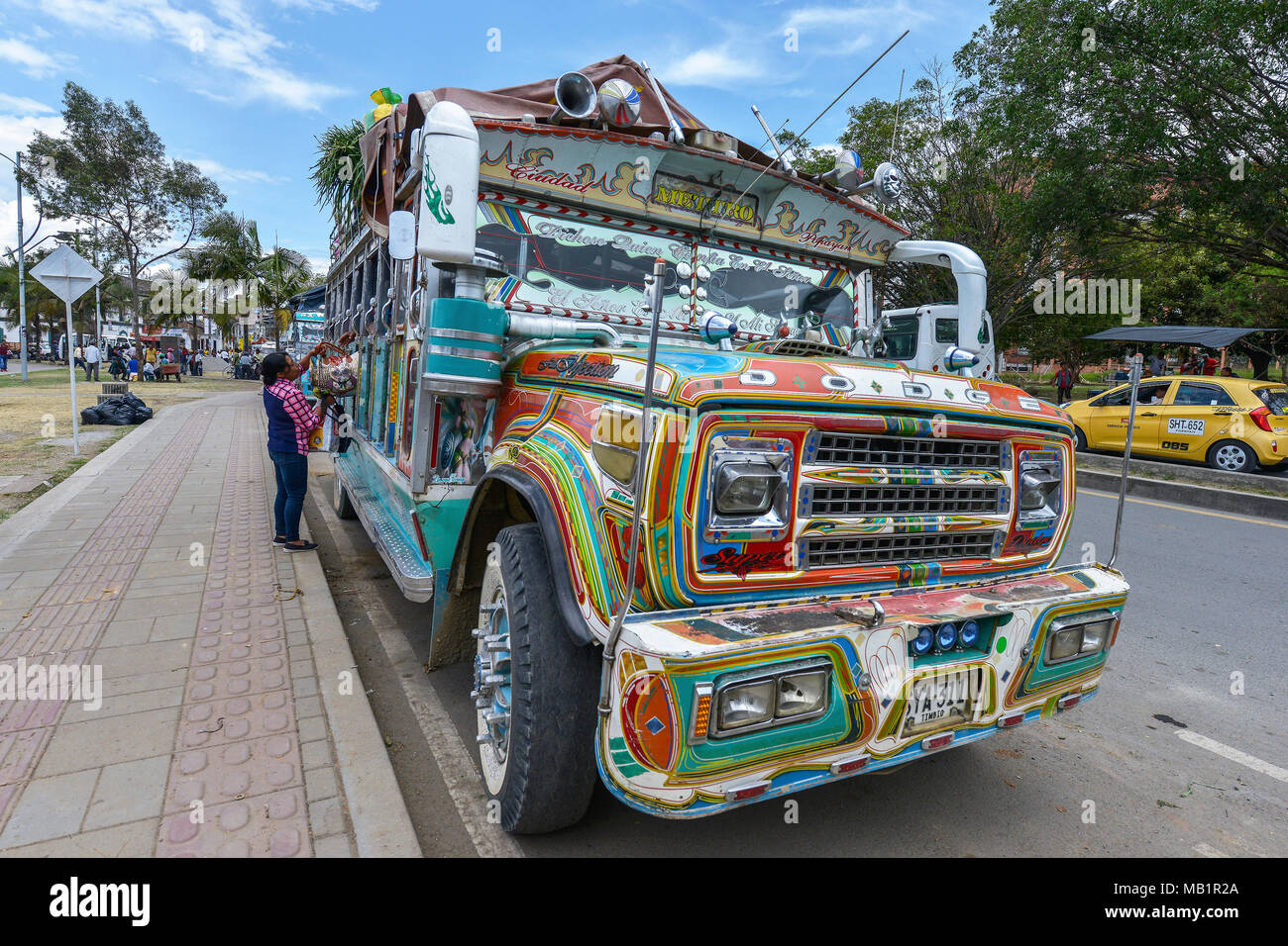 Chiva bus hi-res stock photography and images - Alamy