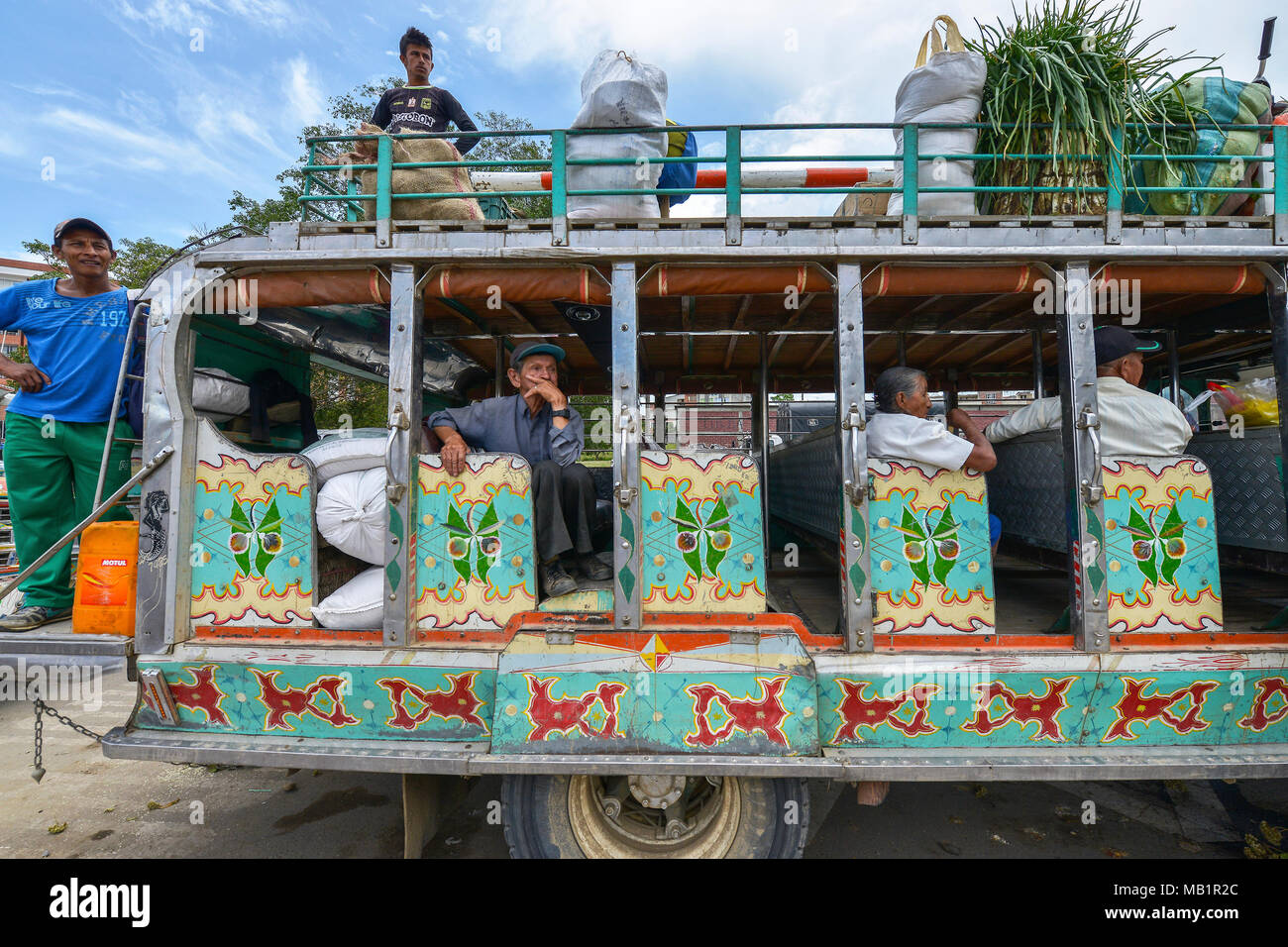 Chiva bus hi-res stock photography and images - Alamy