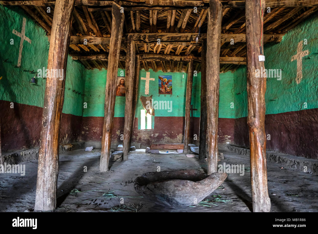 Debre Damo Monastery in Tigray region, Ethiopia Stock Photo - Alamy