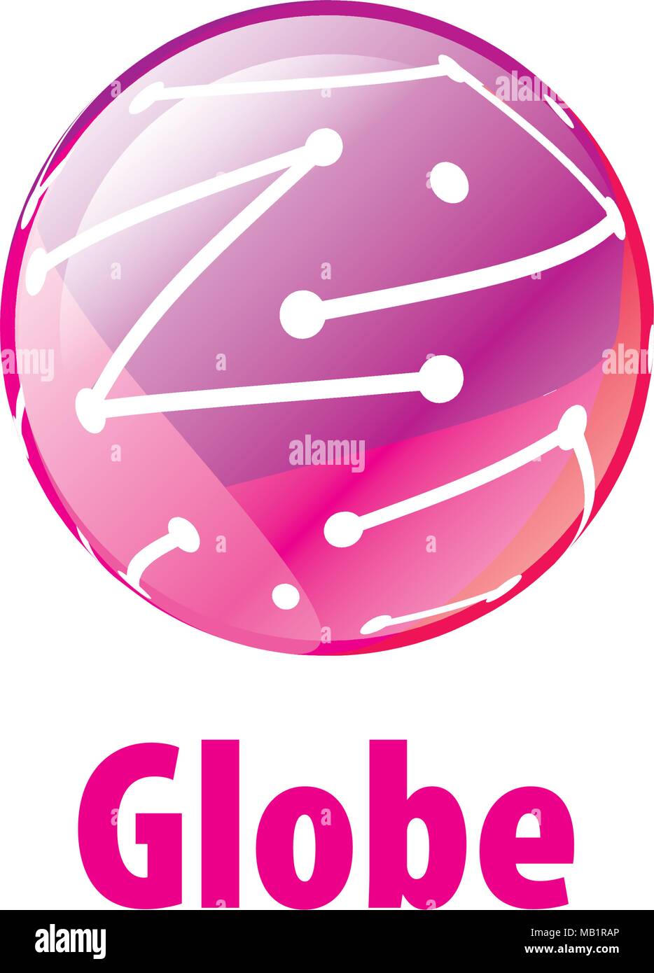 vector logo globe Stock Vector Image & Art - Alamy