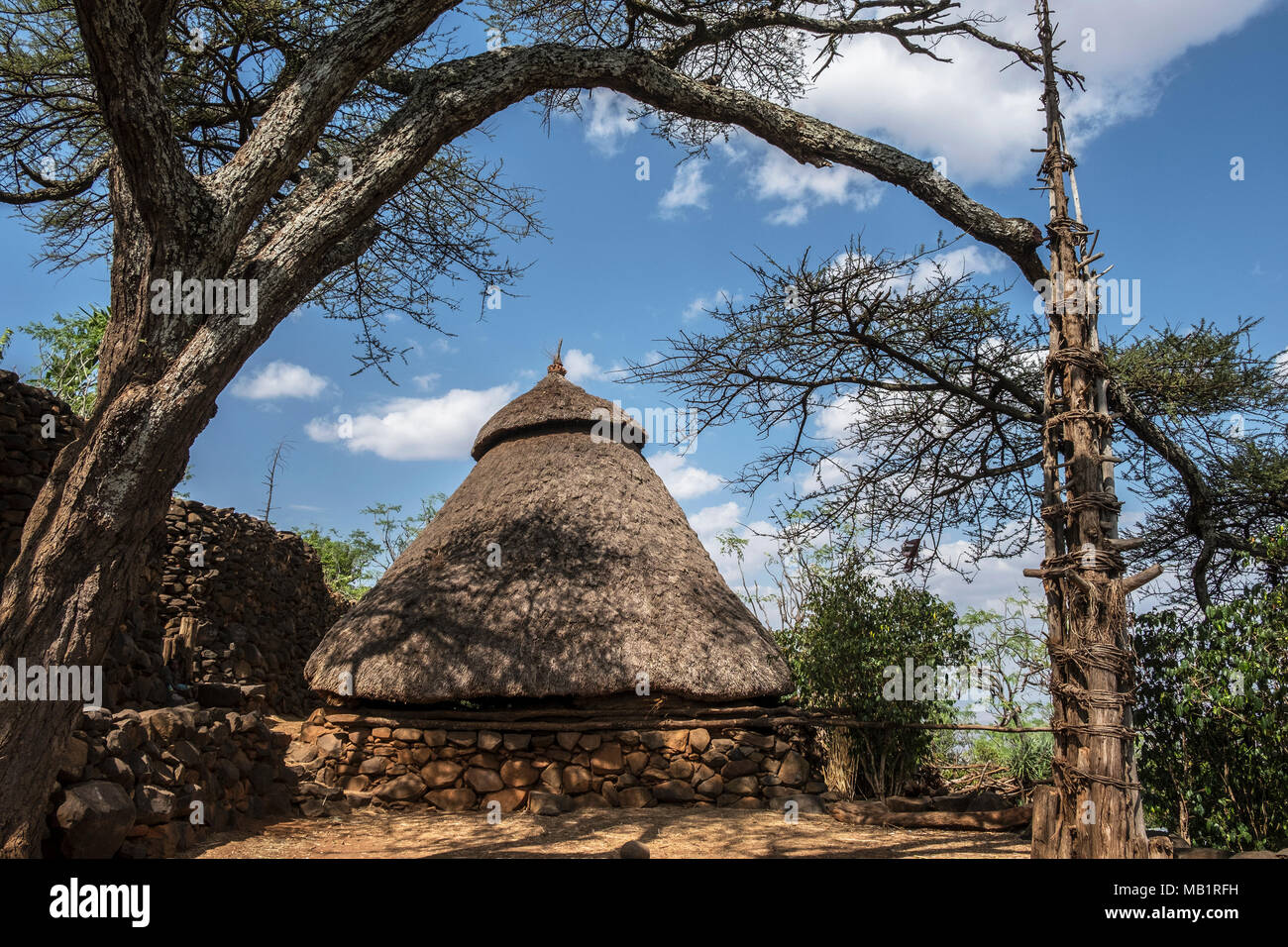 Konso house hi-res stock photography and images - Alamy