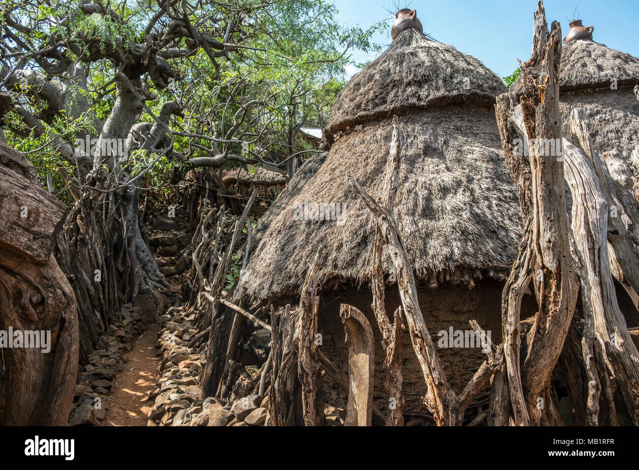 Konso house hi-res stock photography and images - Alamy