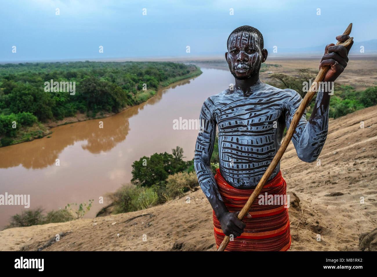 Omo river tribe hi-res stock photography and images - Alamy