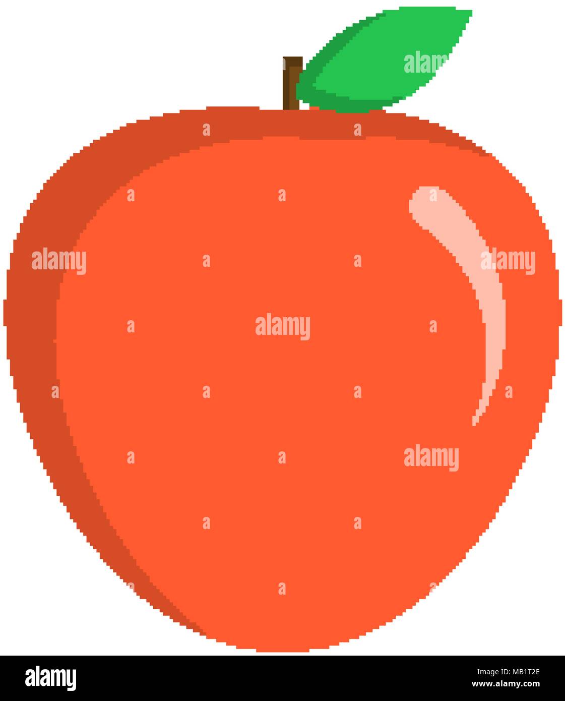 Simple red apple icon illustration for design Stock Vector Image & Art ...