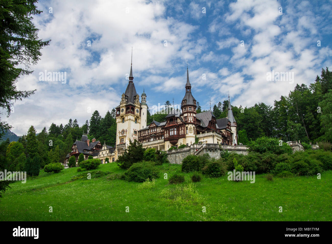 Romanian revival architecture hi-res stock photography and images - Alamy