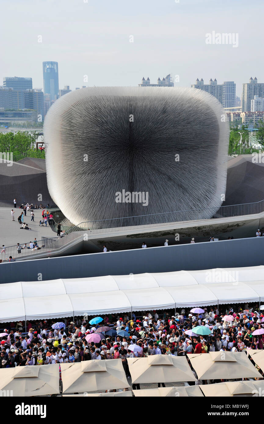 UK pavilion at the Shanghai World Expo 2010, also known as the "Seed ...