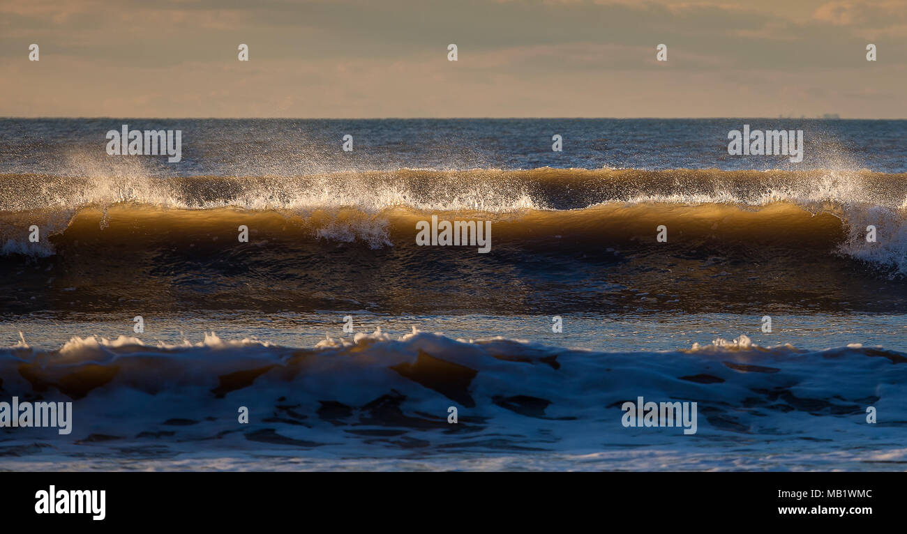 Seascape with waves hi-res stock photography and images - Alamy
