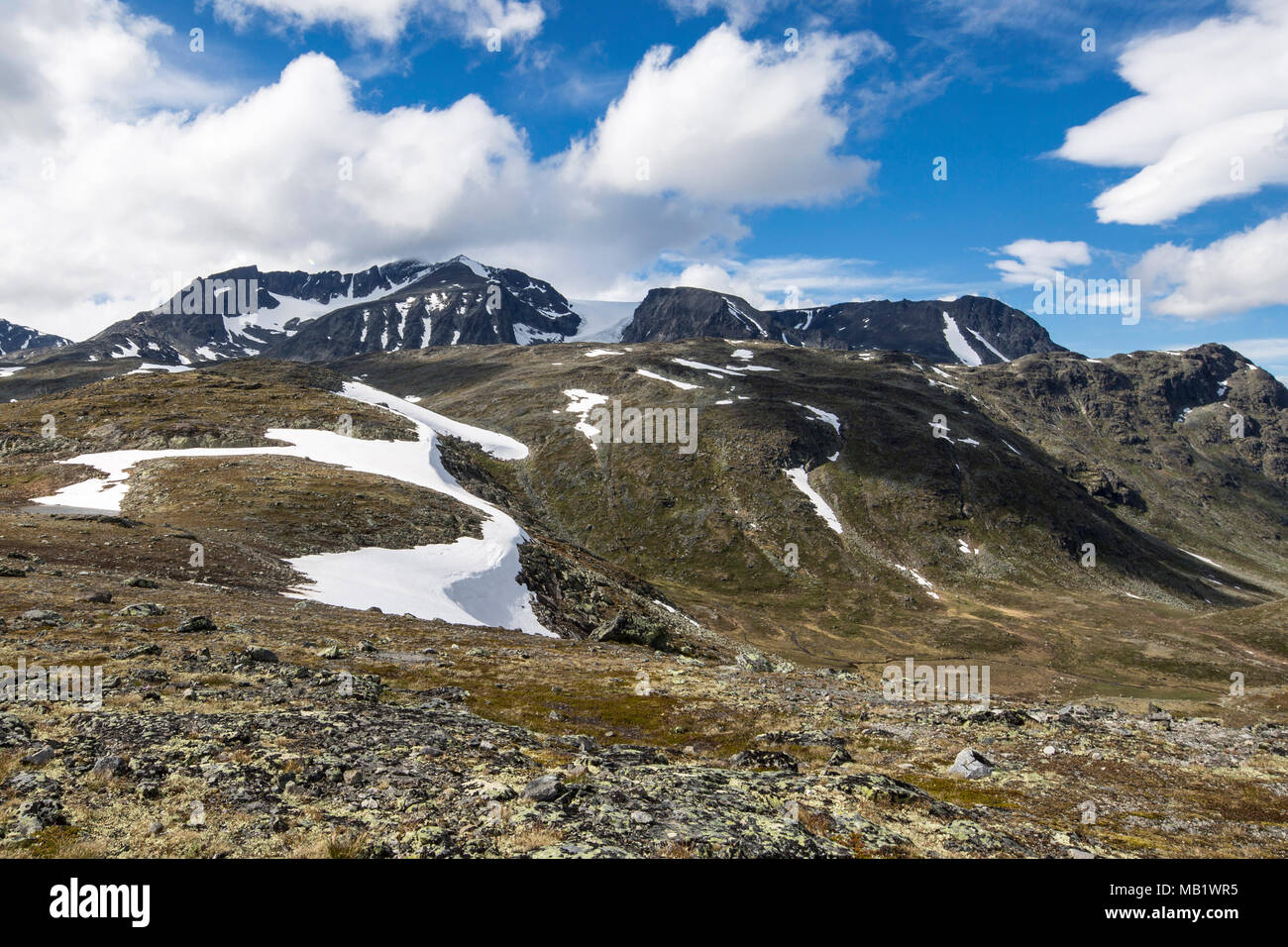 Jotunheimen Nation A Mountainous Area In Southern Norway And Part Of ...